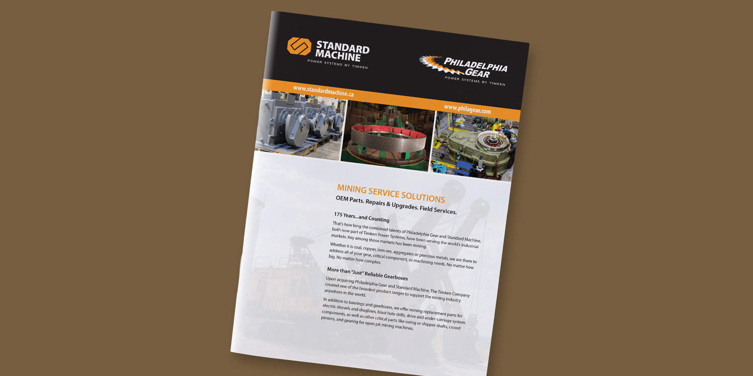 Mining Service Solutions | Philadelphia Gear