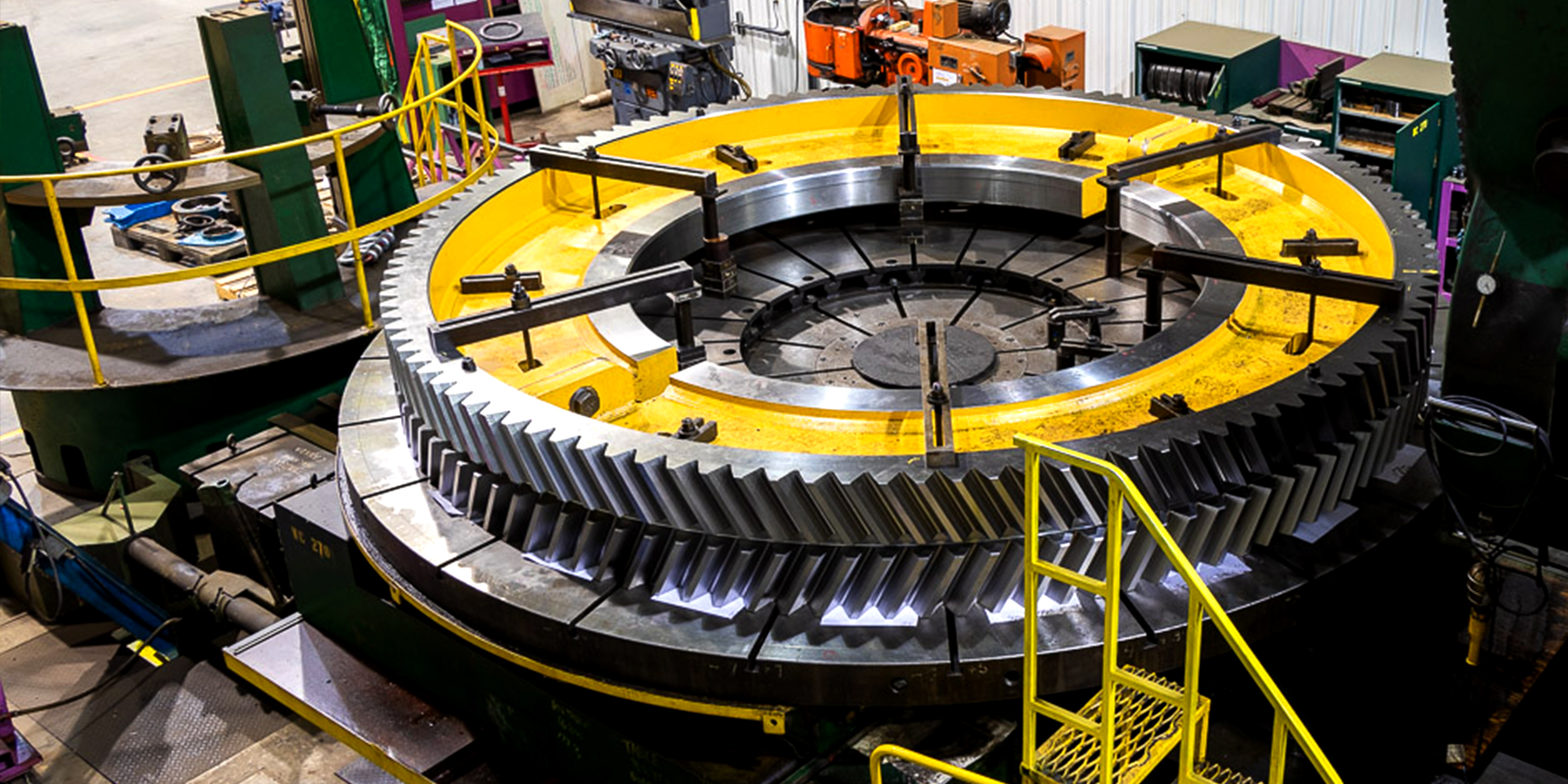 Large Diameter Gearing Manufacturer | Standard Machine